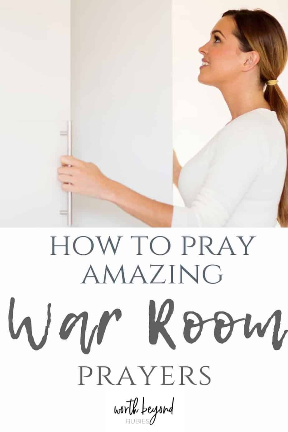 Powerful War Room Prayers: A Guide To Pray And Strengthen Your Faith In ...