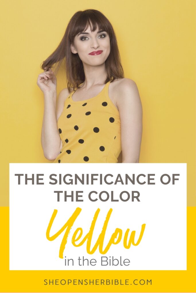 Yellow In The Bible: Symbolism, Meaning & Significance