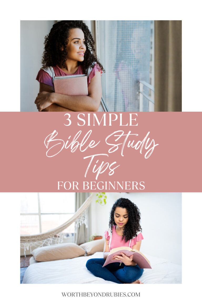3 Simple Bible Study Tips For Beginners
