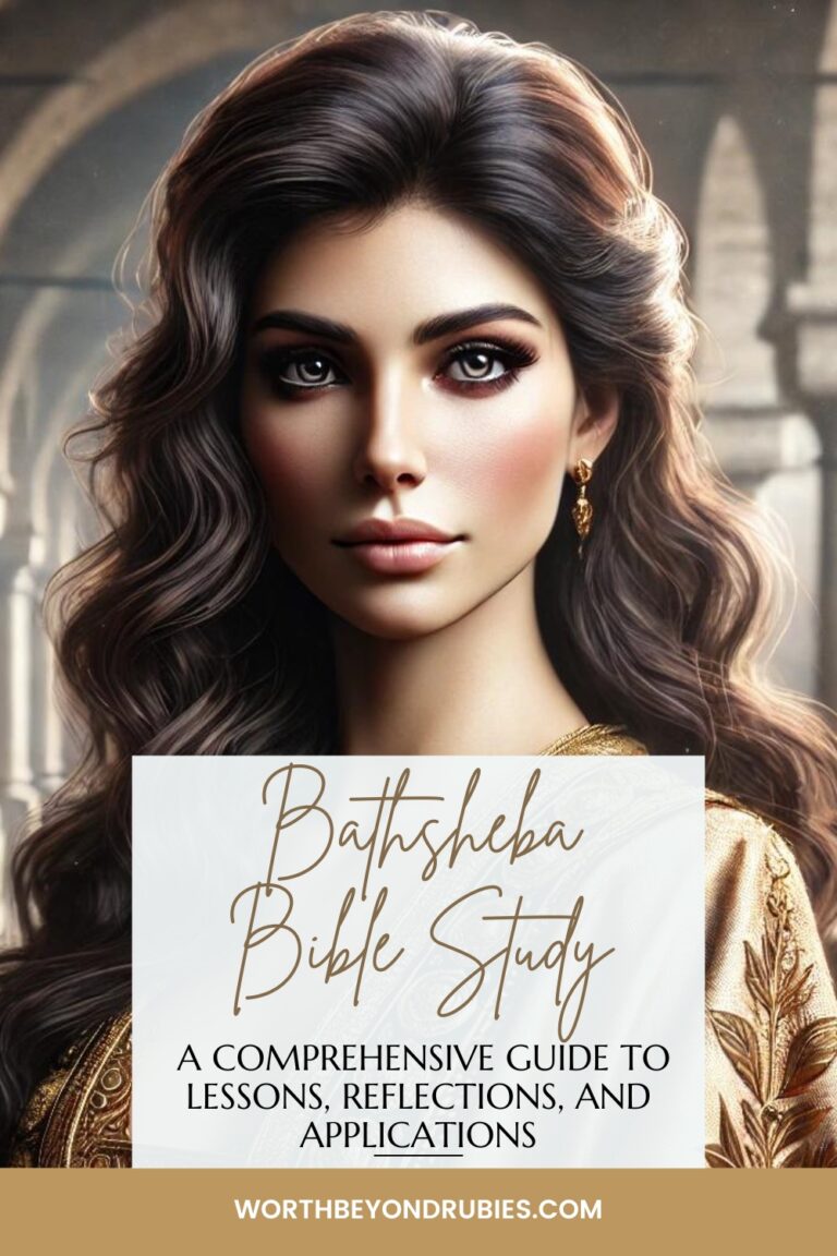 Bathsheba Bible Study: A Comprehensive Guide To Lessons, Reflections ...