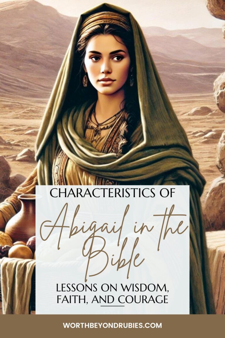 The Remarkable Characteristics Of Abigail In The Bible: Wisdom, Courage ...