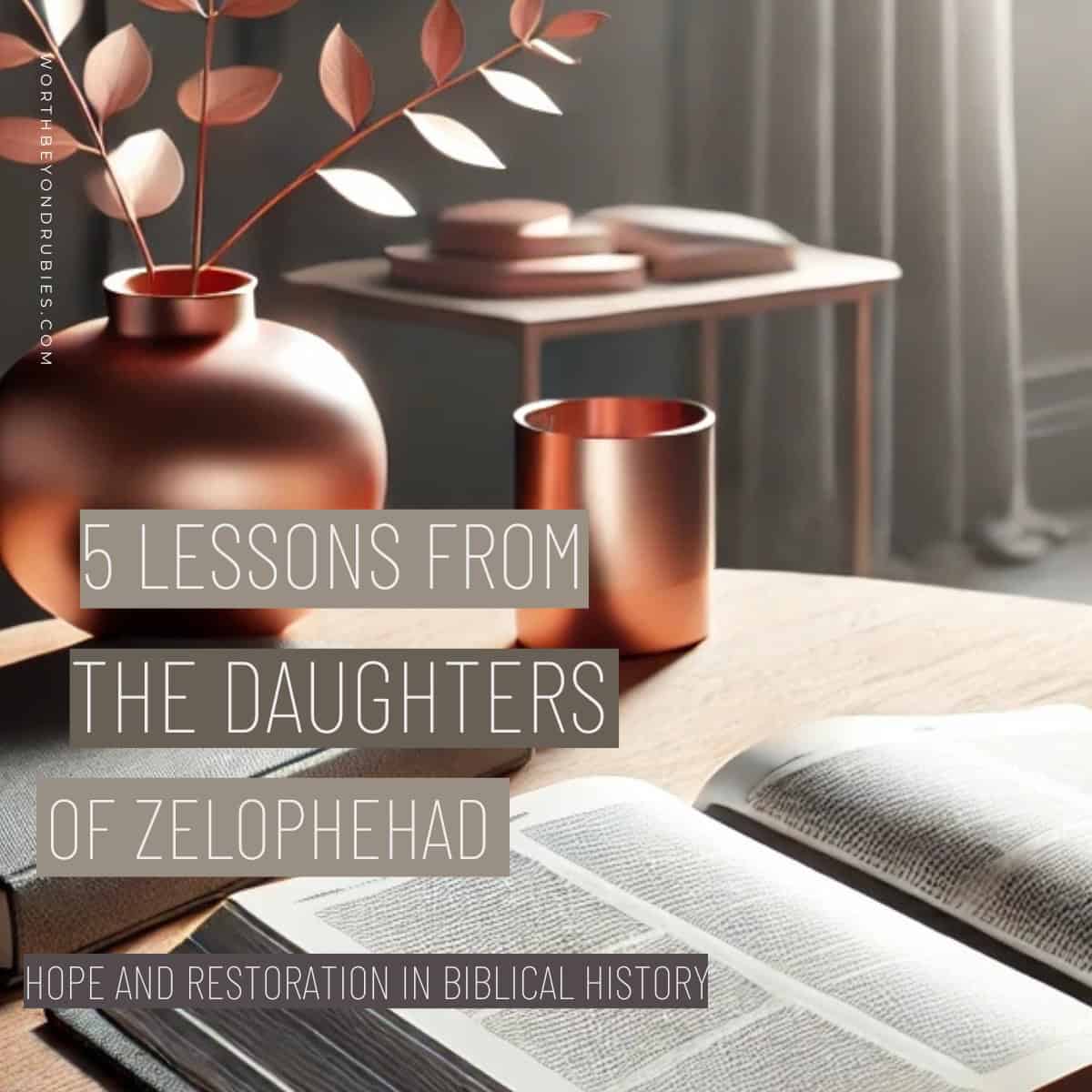 5 Powerful Lessons From The Daughters Of Zelophehad: Faith, Courage ...